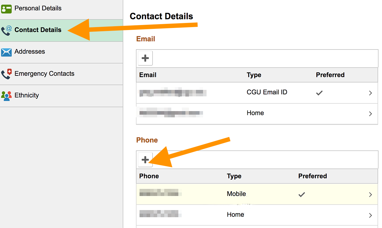 Update Emergency Contact Information – Office of Risk Management